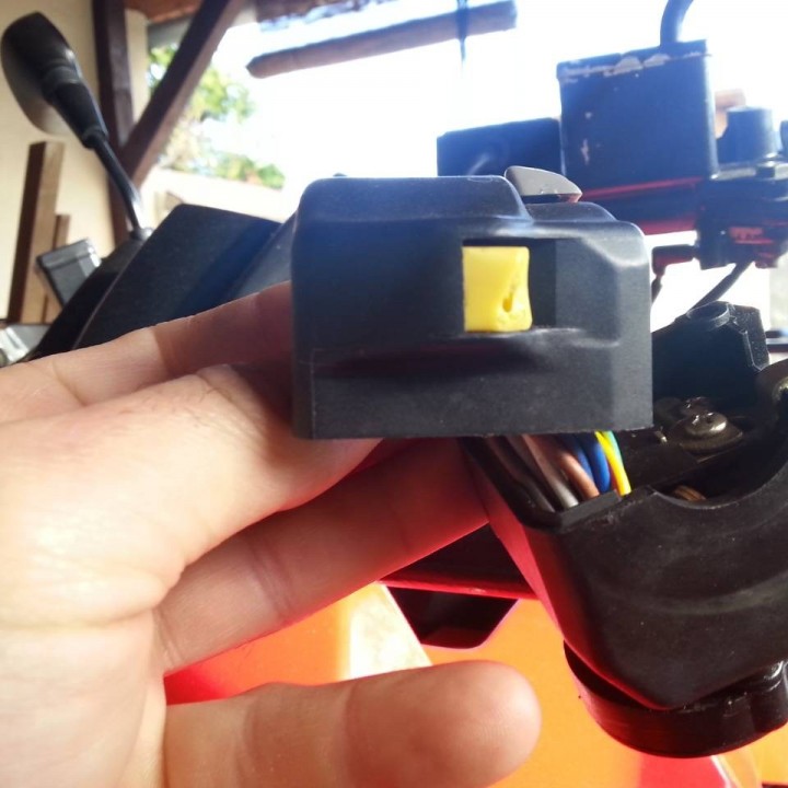 3D Printable START SWITCH BUTTON FOR ATV VEHICLE by Goran Arbanas