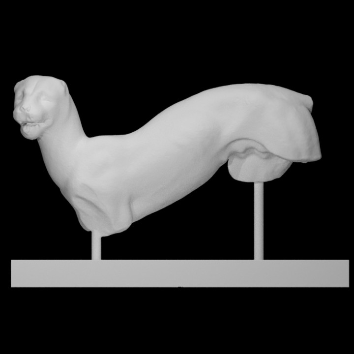 3D Printable Dog by Scan The World