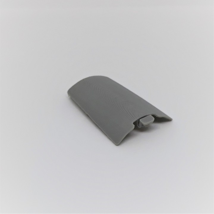 3D Printable Battery cover for Polycom remote control by MyMiniFactory ...