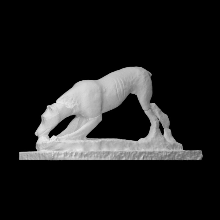 3D Printable Hunting dog by Scan The World