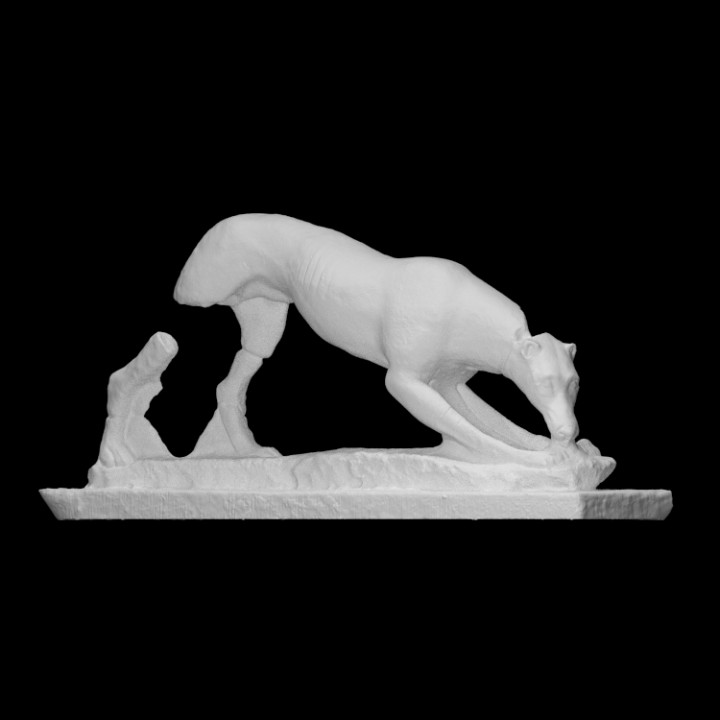 3D Printable Hunting dog by Scan The World