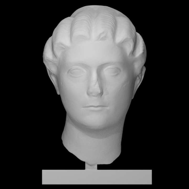 3D Printable Portrait of a woman by Scan The World