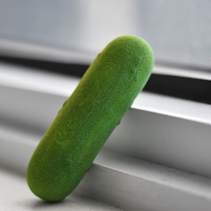3D Printable Pickle Rick by 3D Print Guy
