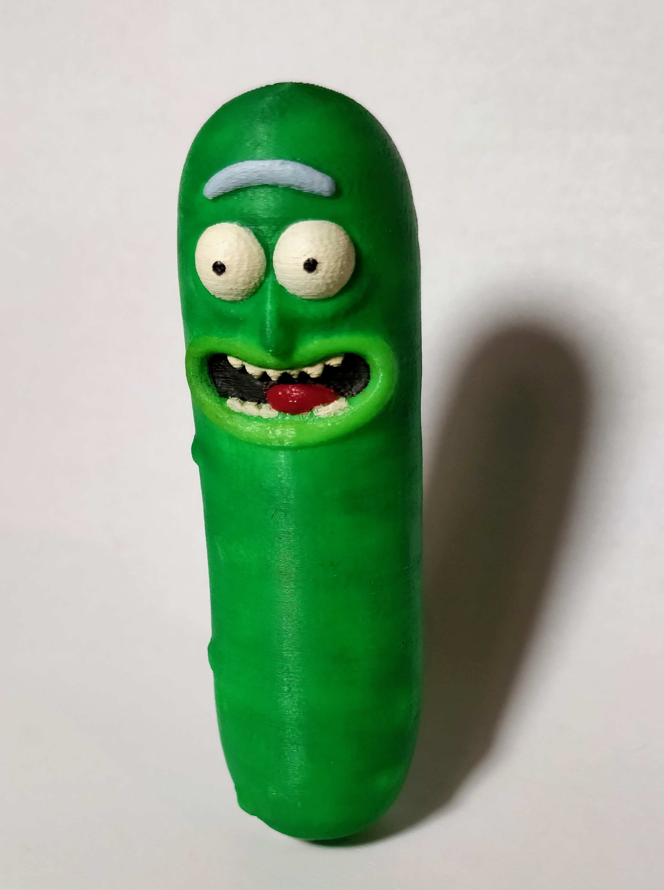 3D Printable Pickle Rick by 3D Print Guy