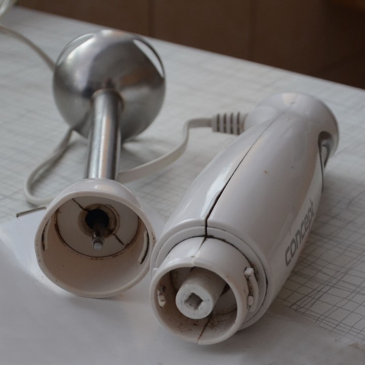 3D Printable Joint part of Rod Hand Blender by Vaclav Krmela