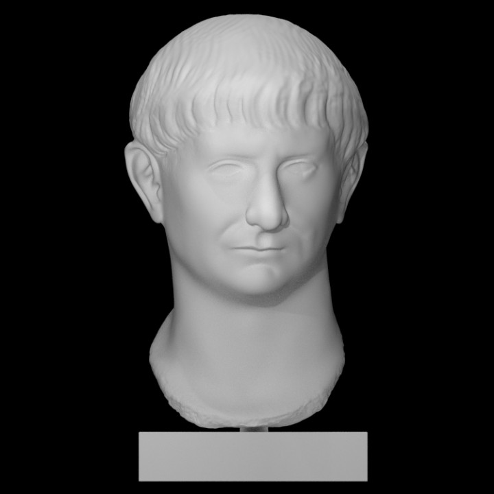 3D Printable Emperor Trajan by Scan The World