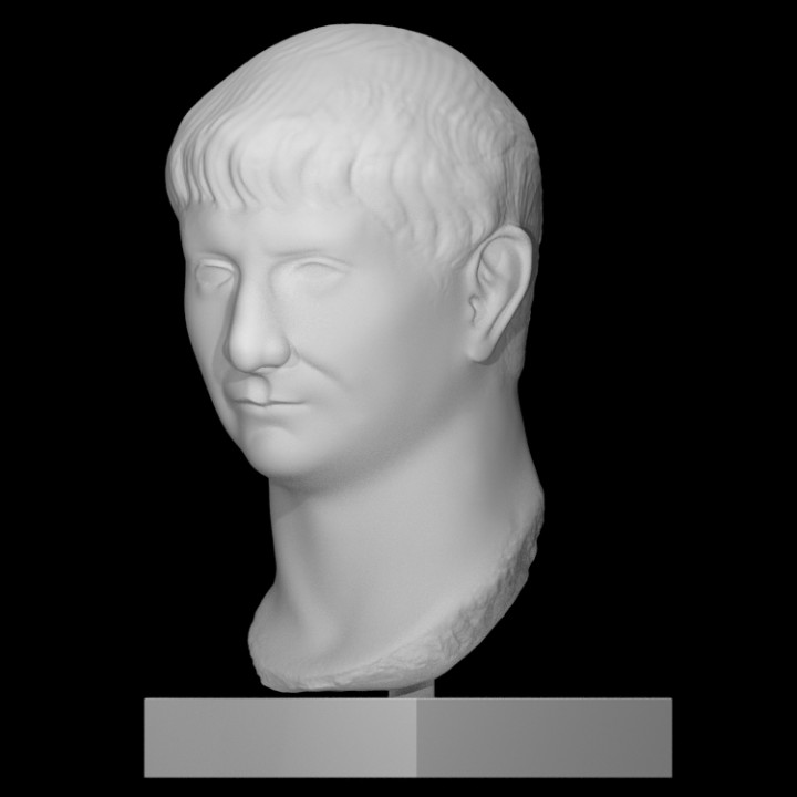 3D Printable Emperor Trajan by Scan The World