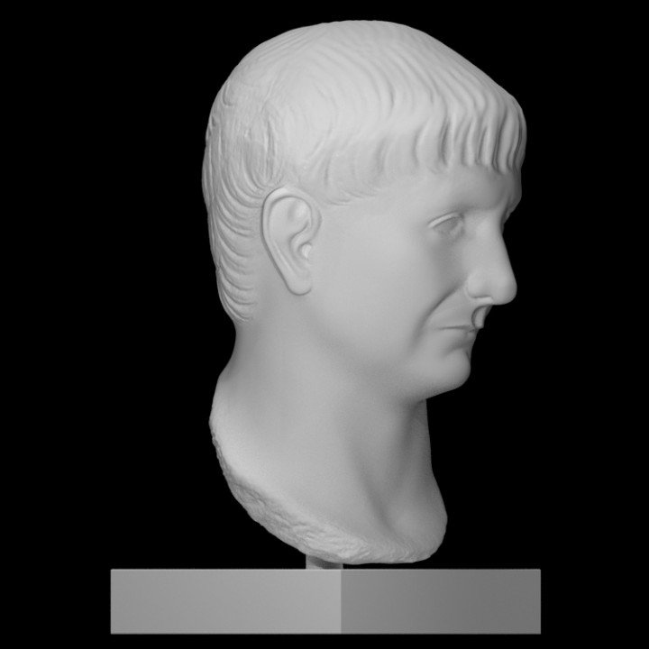 3D Printable Emperor Trajan by Scan The World
