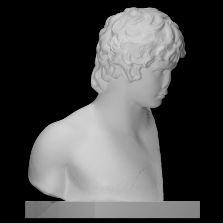 3D Printable Antinous by Scan The World