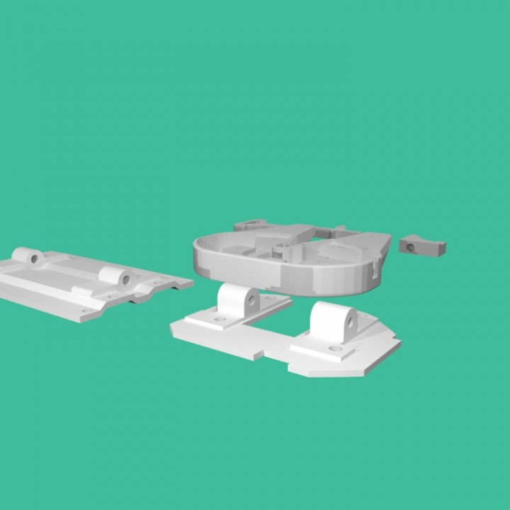 3D Printable 5th Wheel Coupling by Ryan Smith