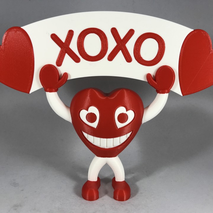3D Printable XOXO by Greg Zumwalt