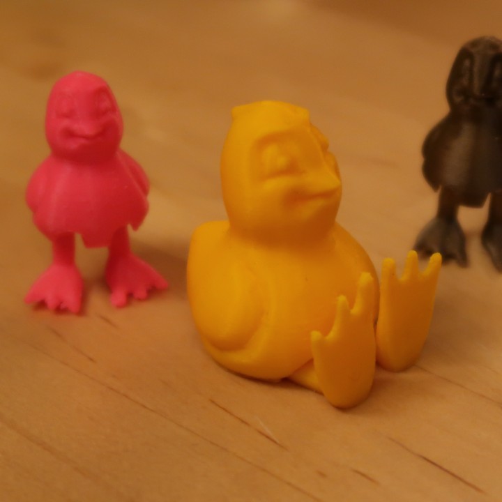 3D Printable Happy Ducky by Arwen Grune