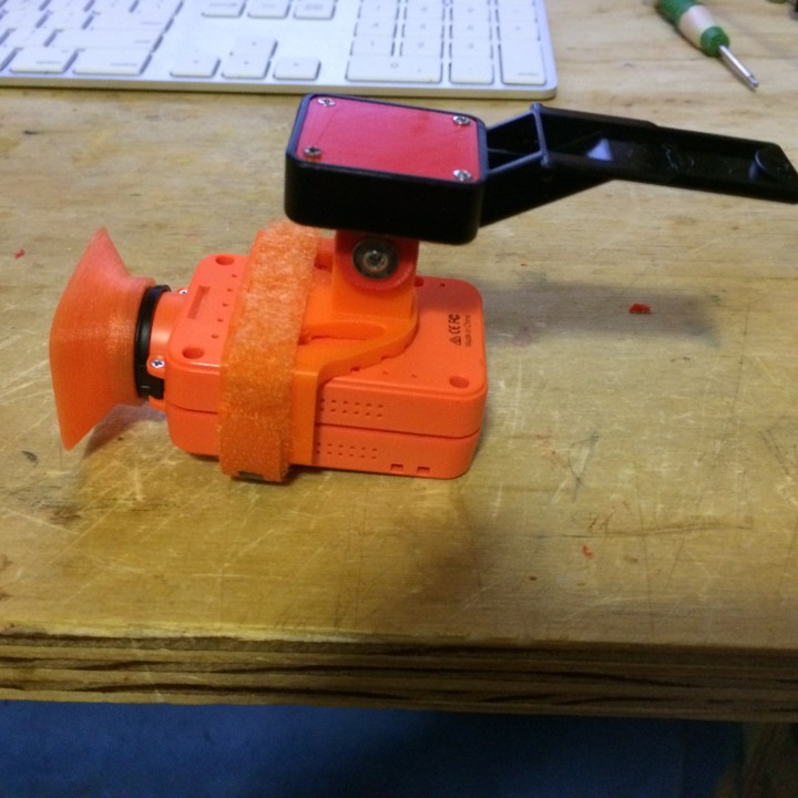 3D Printable Runcam(mobius) Camera conversion mount for Bugs 3 by thom ...
