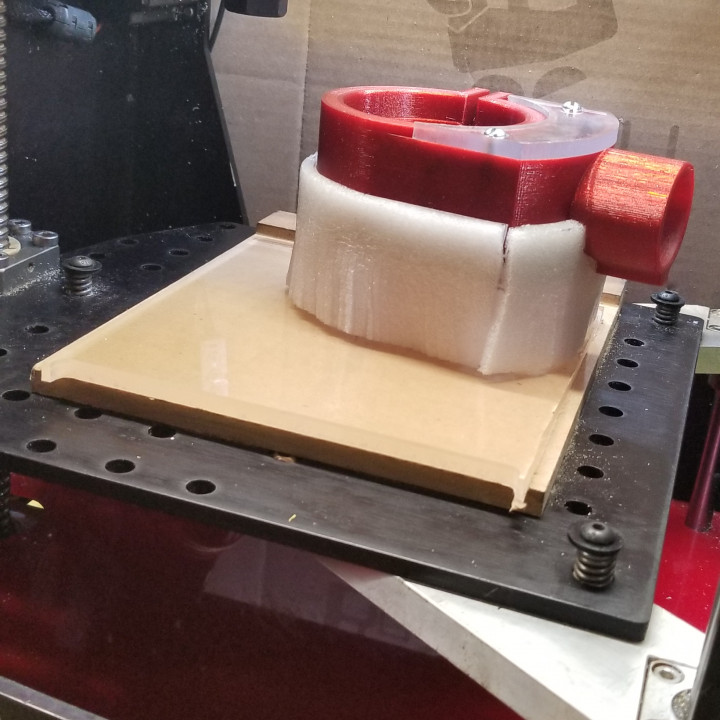 3D Printable Boxzy CNC Dust Boot (Makita RT0701 Trim Router) by Brian ...
