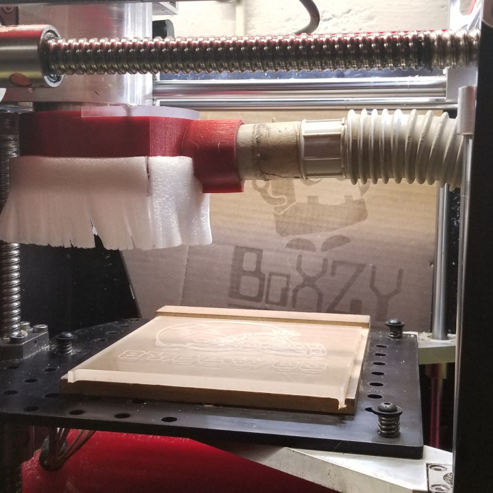 3D Printable Boxzy CNC Dust Boot (Makita RT0701 Trim Router) by Brian ...