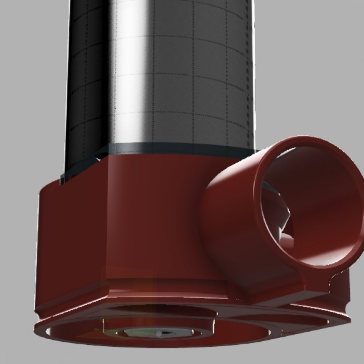 3D Printable Boxzy CNC Dust Boot (Makita RT0701 Trim Router) by Brian ...