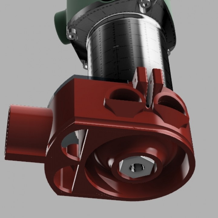 3D Printable Boxzy CNC Dust Boot (Makita RT0701 Trim Router) by Brian ...