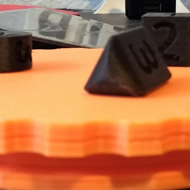 3D Printable D3 - Three Sided Dice by Christopher Kettle