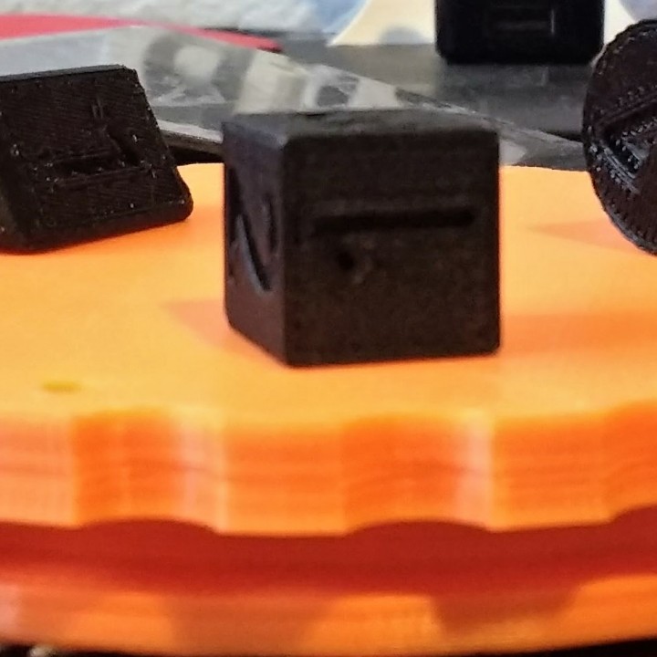 3D Printable D3 - Three Sided Dice by Christopher Kettle