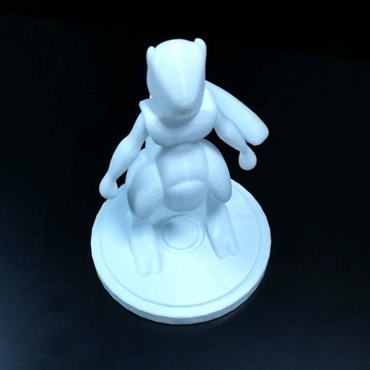 3D Printable Mewtwo by R3D Art Studios