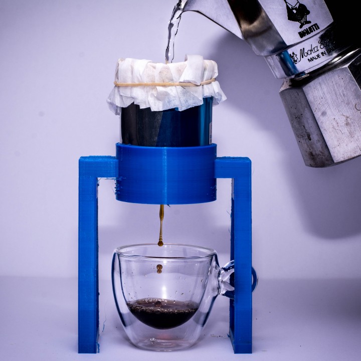3D Printable Hobo Coffee Maker by Jon Ulbrich