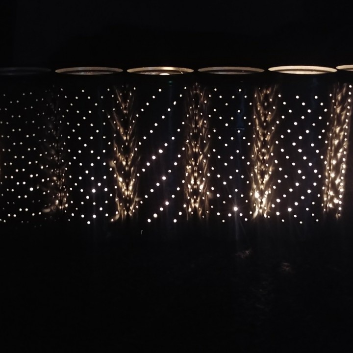 3D Printable Soda Can Luminary by Ezra Kasten