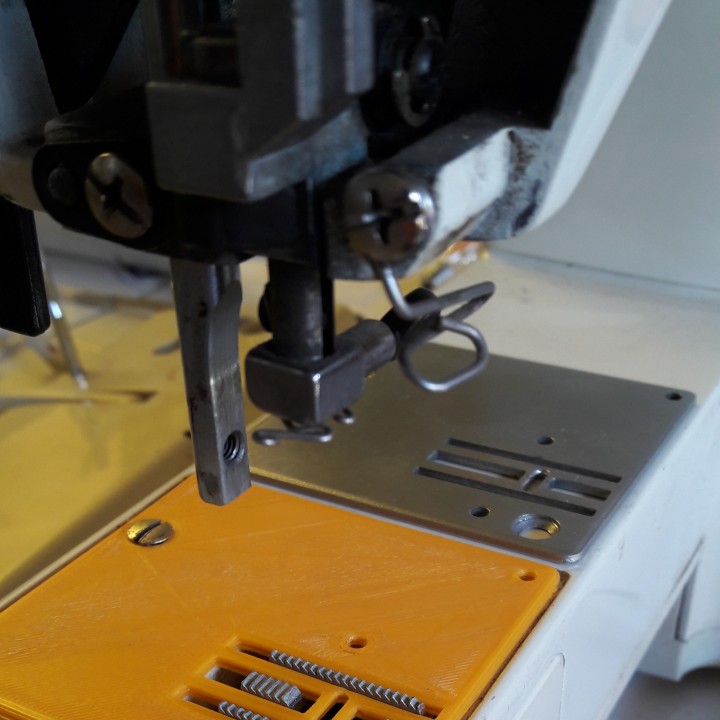 3D Printable Needle plate WHITE sewing machine model no. 1510 by Said ...