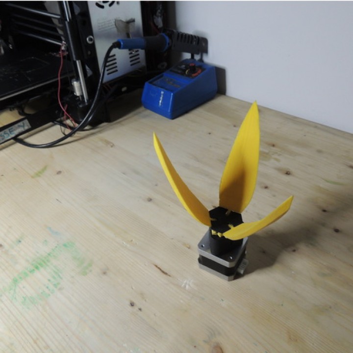 3D Printable Fully 3D printable robotic arm by Mattia Colli