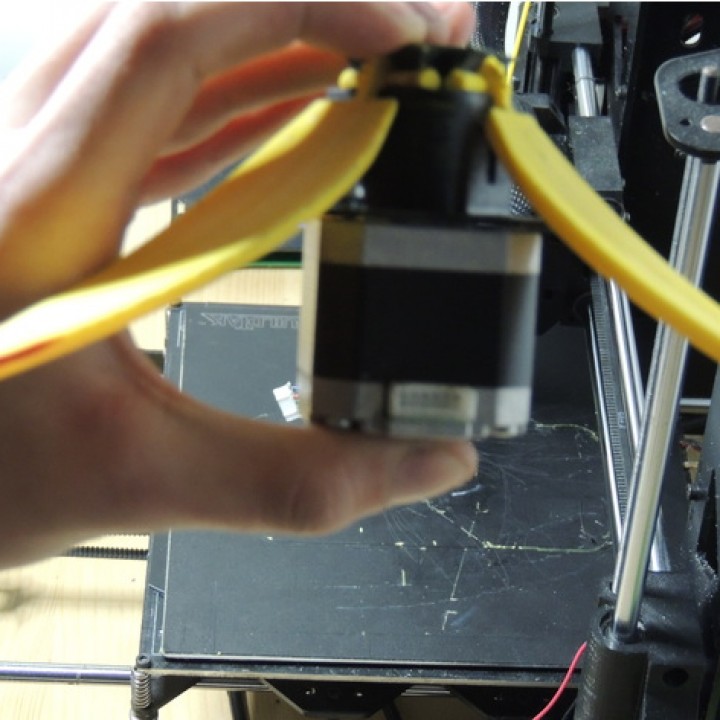 3D Printable Fully 3D printable robotic arm by Mattia Colli