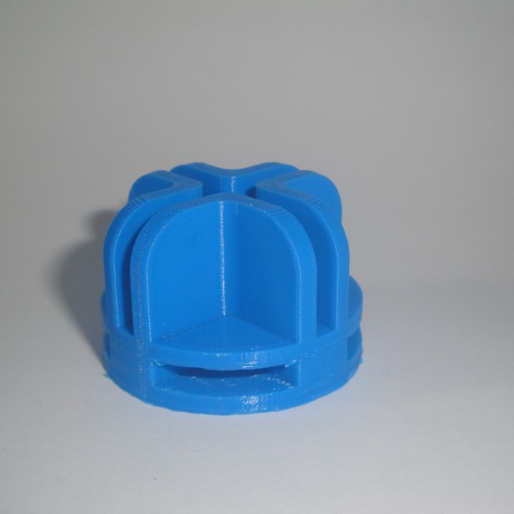 3D Printable Conectors for interlocking storage cubes by The3dNerd!