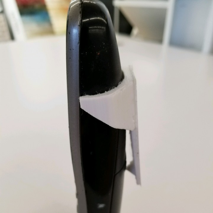 3D Printable cordless phone clip by Al Jolly