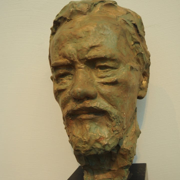 3D Printable Portrait of an old man by Scan The World