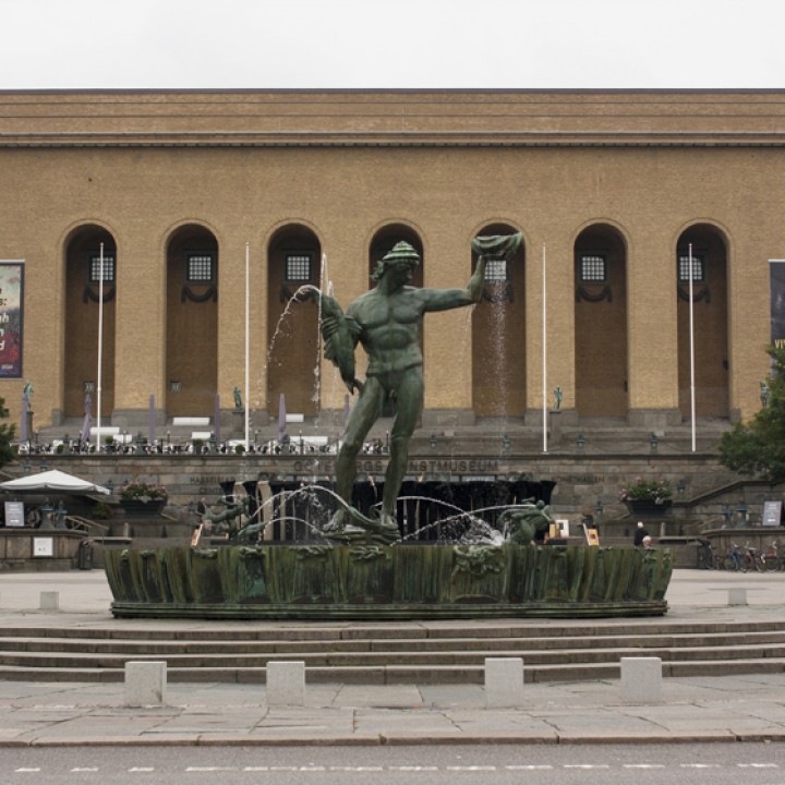 3D Printable Gothenburg Museum of Art by MiniWorld3D