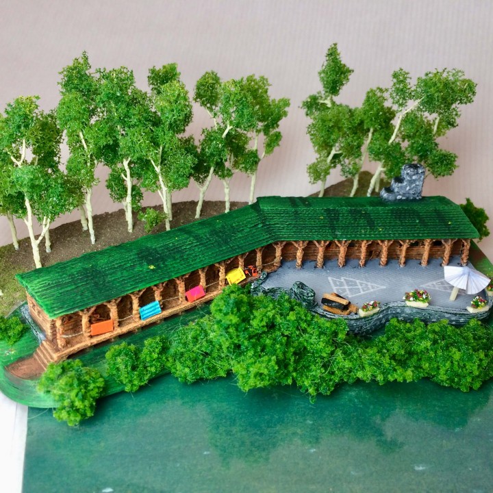 3D Printable Lake Cabin by MiniWorld3D