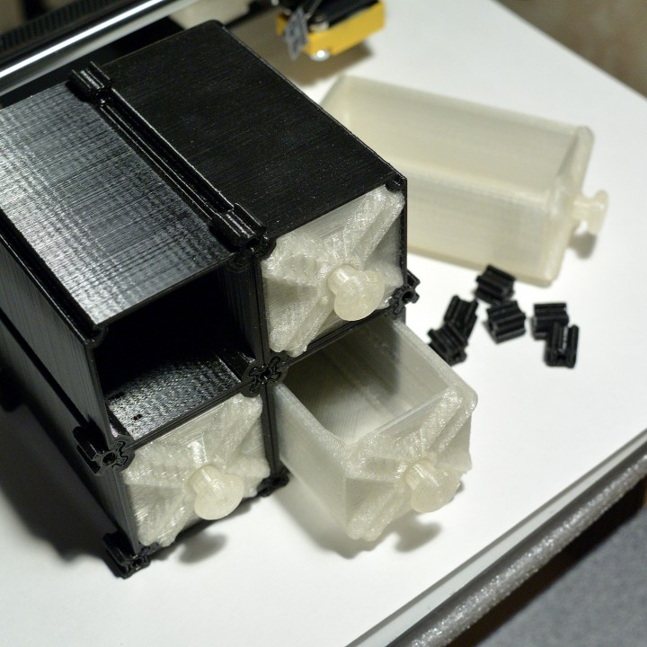 3D Printable Modular Drawers by Пе Бр