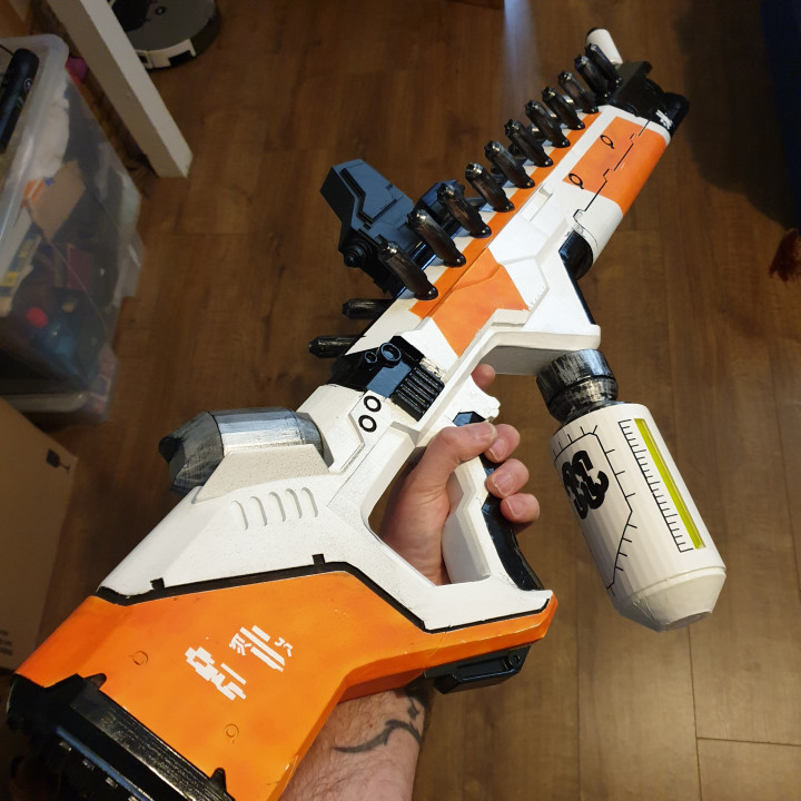 3D Print of District 9 Alien Assault Rifle by tachikoma