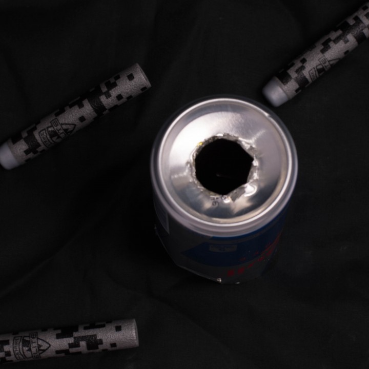 3D Printable Red Bolt Gun by Jonathan Ulbrich