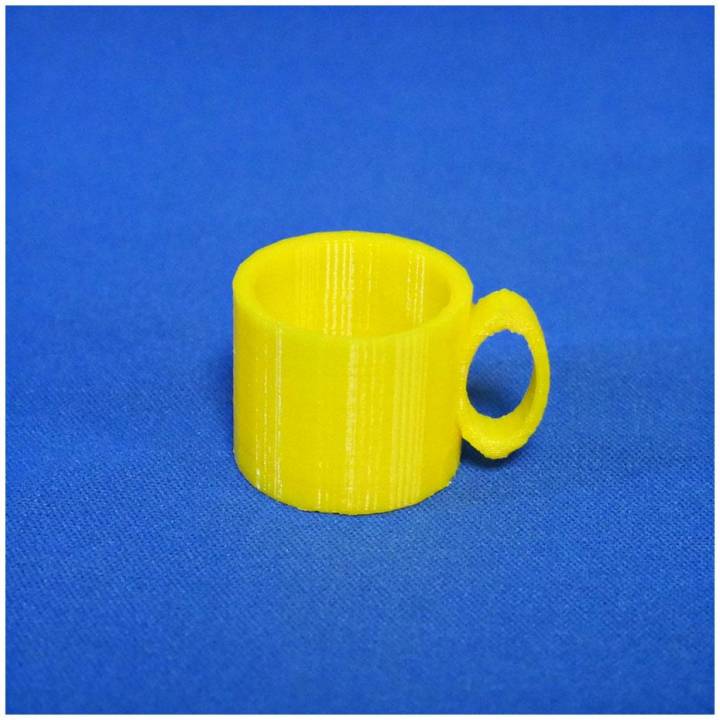 3D Printable cup by Alberto Boscarino