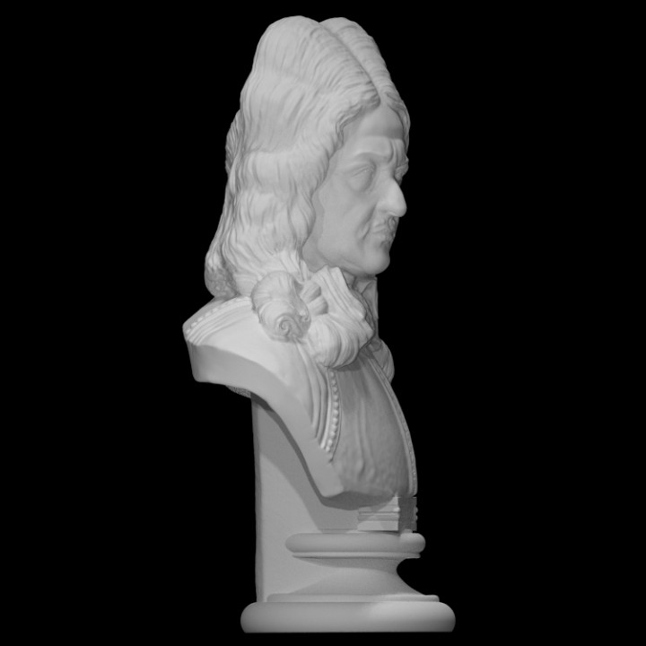 3D Printable Head of a man by Scan The World