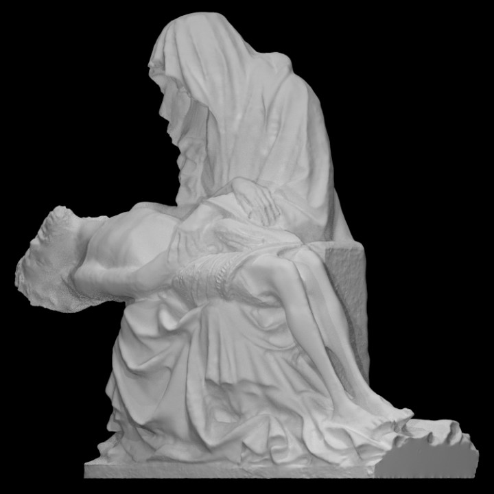 3D Printable Pietà by Scan The World