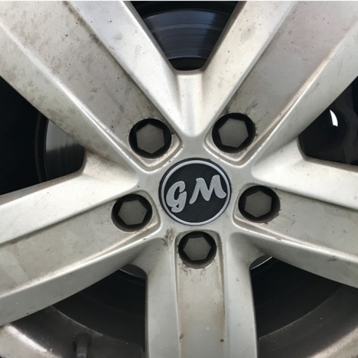 3D Printable wheel rim cap by Giovanni Matera