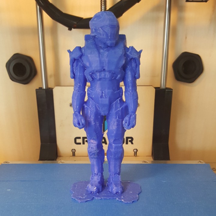 3D Printable Halo Fixed with MakePrintable by MakePrintable