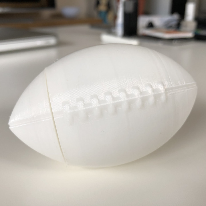 3D Print of 3D Football by Audax