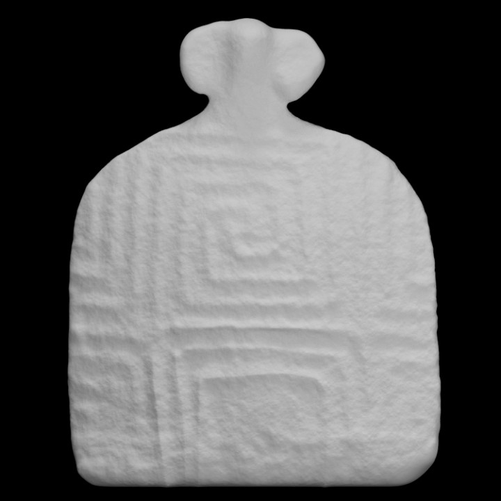 3D Printable Anthropomorphic vessel by Scan The World