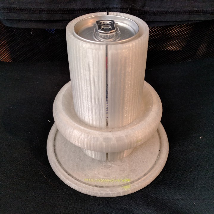 3D Printable CAN-CUT GUIDE 250ml v2 by P. MORRIS