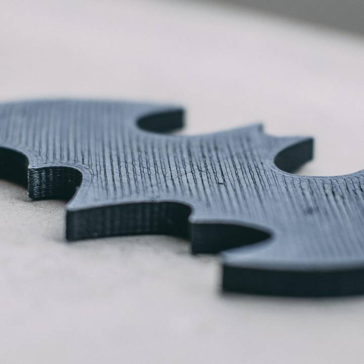 3D Printable Batman Logo by Matthew Kaye