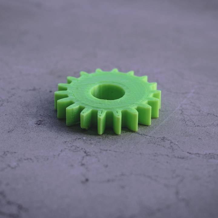 3D Printable Gear by Matthew Kaye