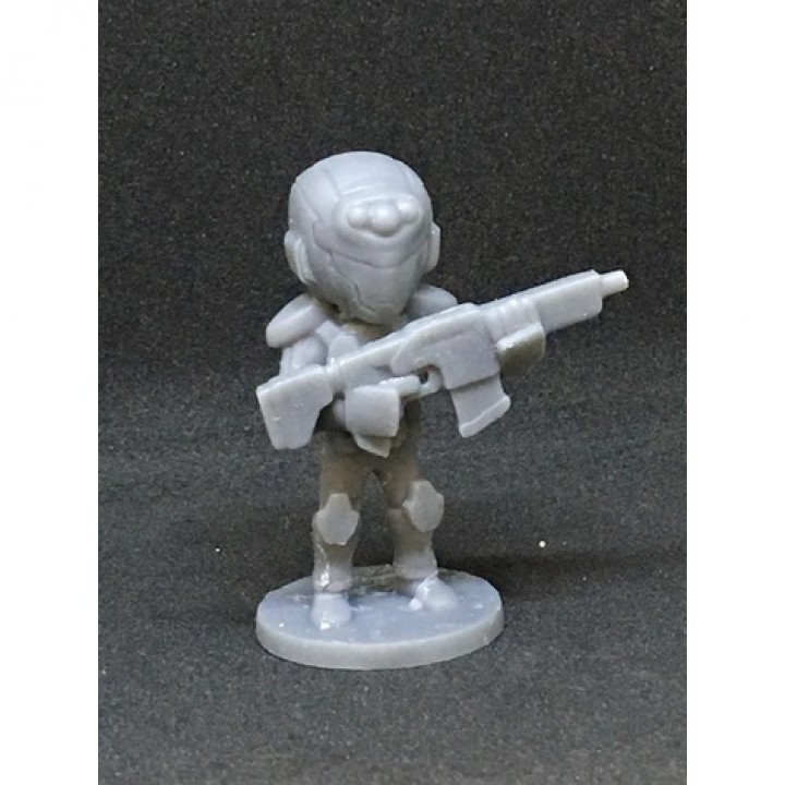 3D Printable SolForce Marine by Kerberos Productions