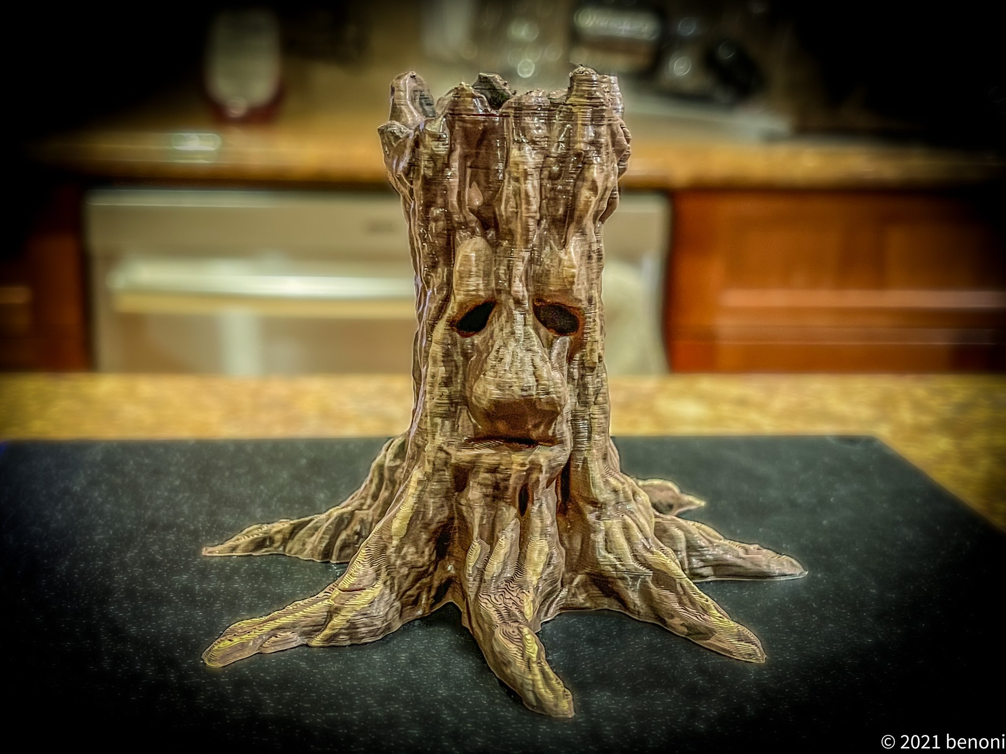 3D Printable Old Tree Spirit by Jukka Seppänen
