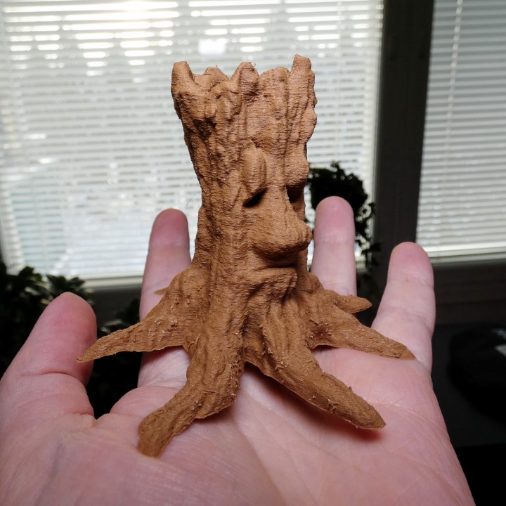 3D Printable Old Tree Spirit by Jukka Seppänen